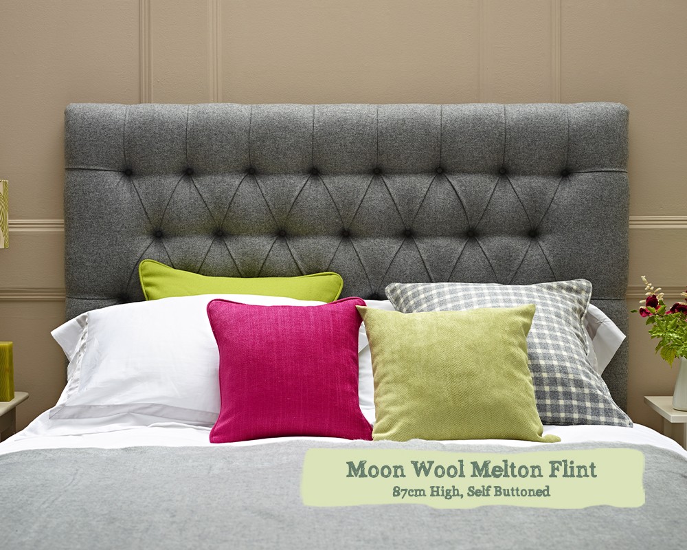 6ft Super King Iona Luxury Deep Buttoned Headboard FREE Delivery