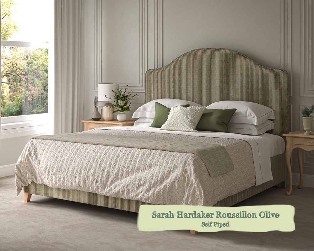 Small Double Barra Bed - The Headboard Workshop