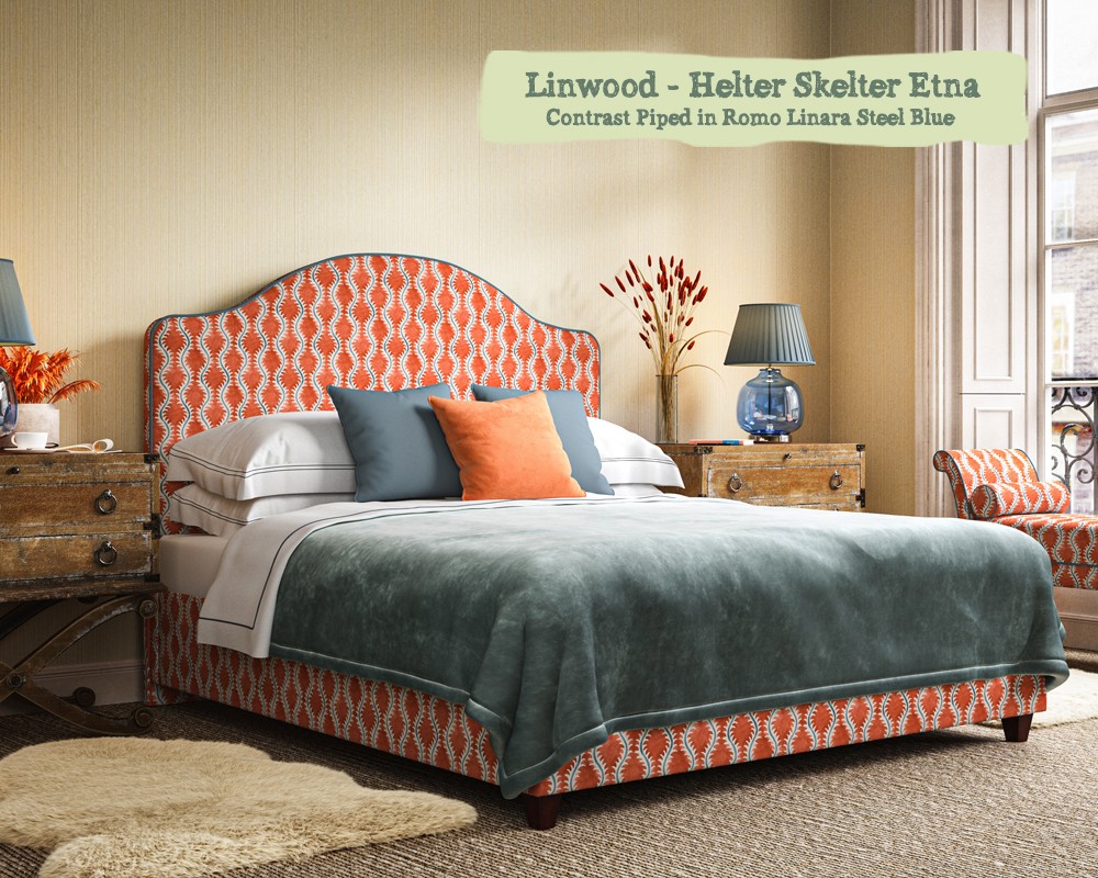 Small Double Barra Bed - The Headboard Workshop