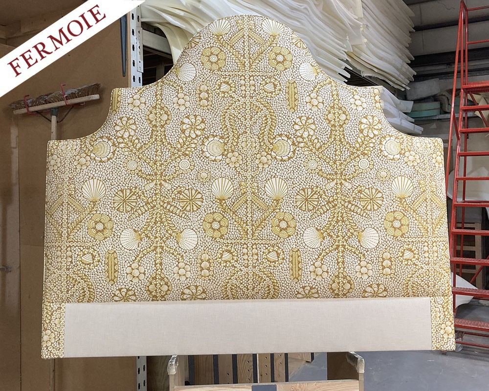 SOLD Kingsize Samson Headboard Fermoie Shell Grotto 002 DD - The ...