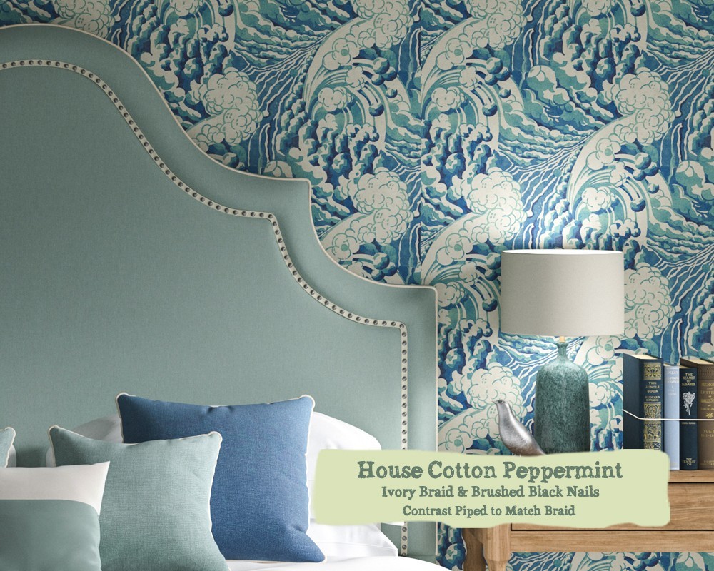 SOLD Super King Samson Headboard Charlotte Gaisford Camilla Again Light ...