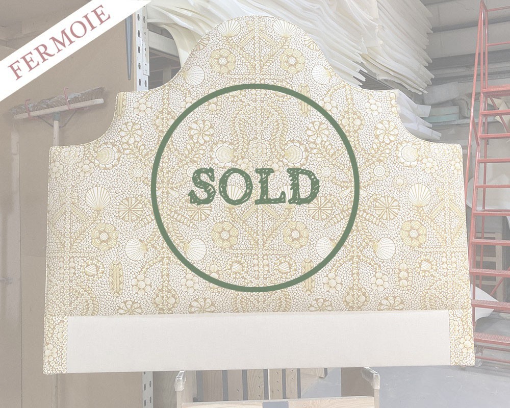 SOLD Kingsize Samson Headboard Fermoie Shell Grotto 002 DD - The ...