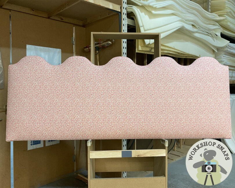 Solas Scallop Wave Headboard - The Headboard Workshop Bedroom Design Advice