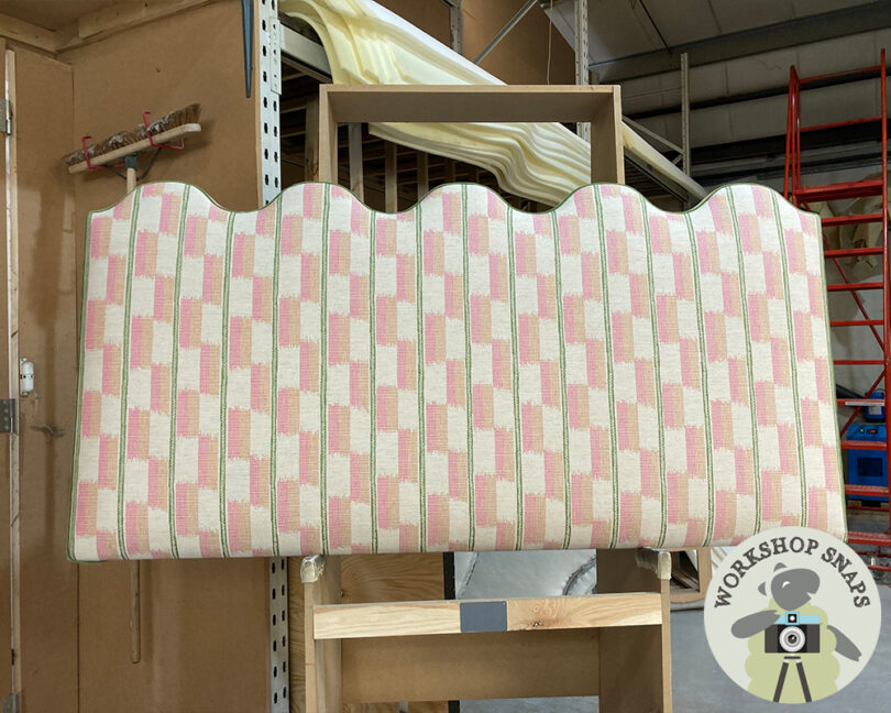 Solas Scallop Wave Headboard - The Headboard Workshop Bedroom Design Advice