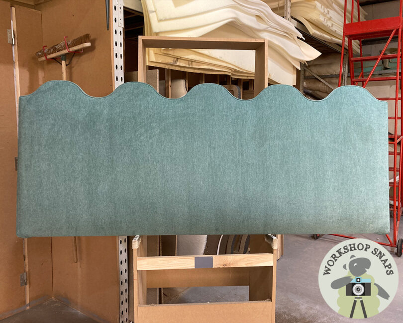Solas Scallop Wave Headboard - The Headboard Workshop Bedroom Design Advice