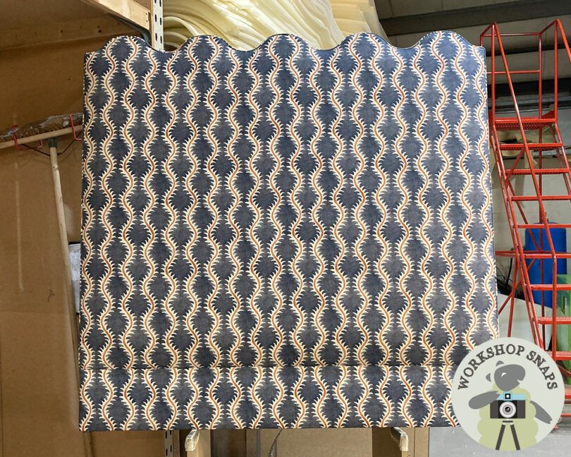 Solas Scallop Wave Headboard - The Headboard Workshop Bedroom Design Advice