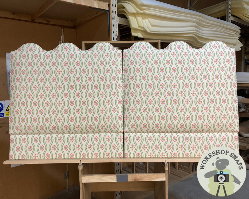 Solas Scallop Wave Headboard - The Headboard Workshop Bedroom Design Advice